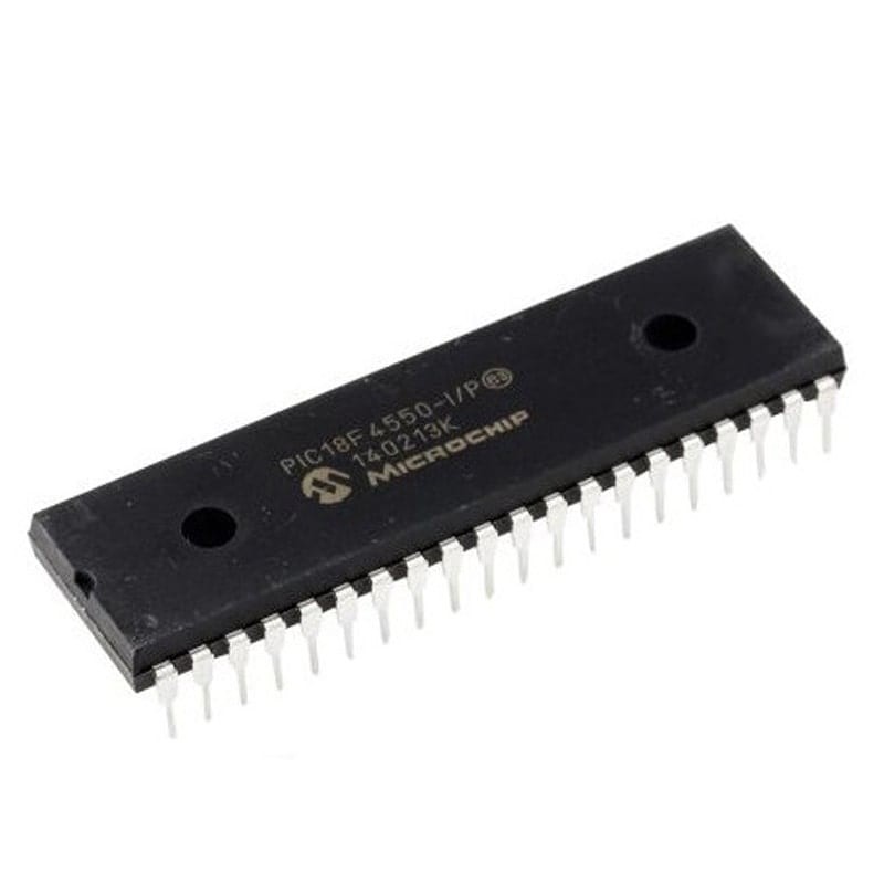 Microcontrolador Microchip PIC18F4550-I/P 4550 | IPower Electronics